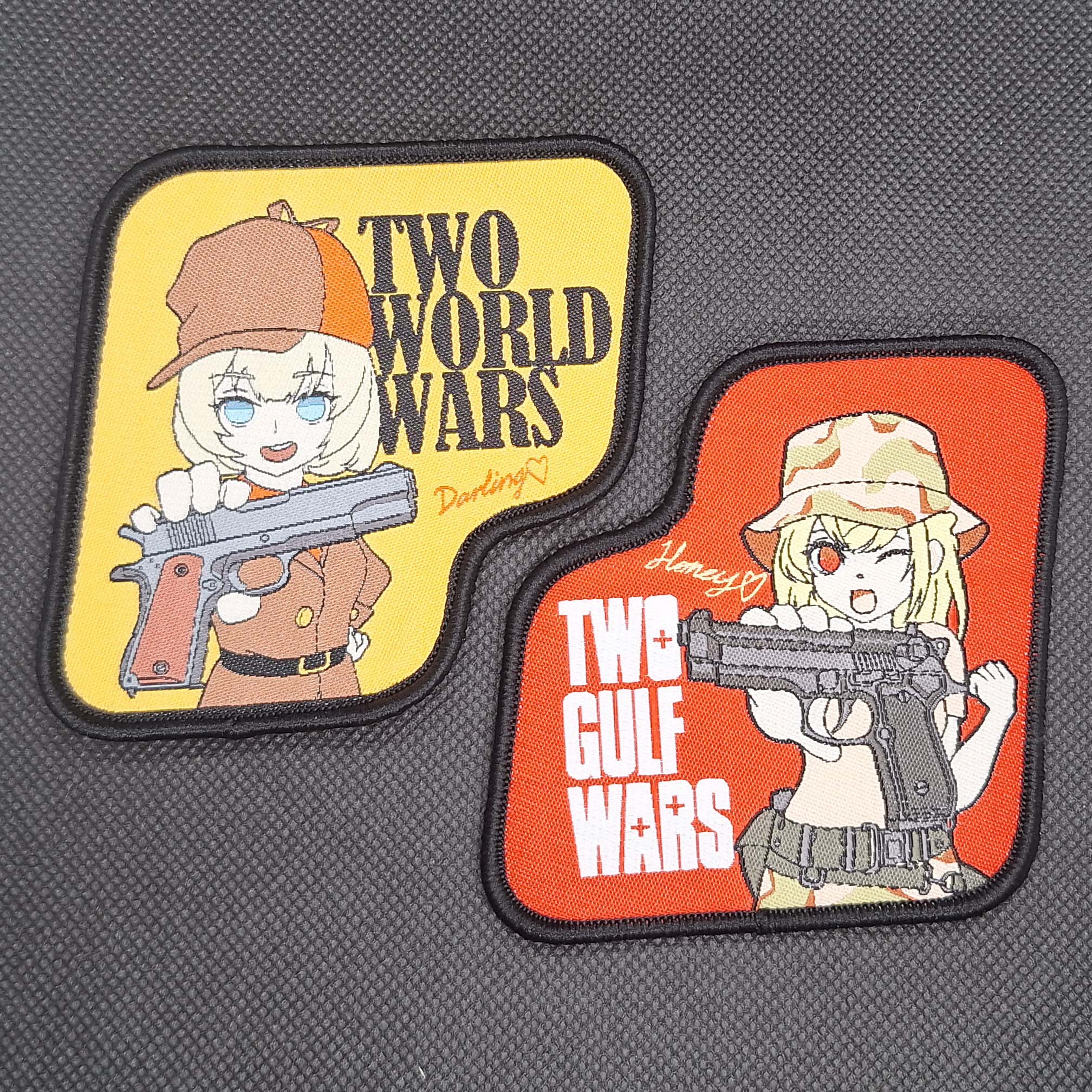 Pistols Akimbo patch bundle M9/M1911 (Girls' Frontline) – Moe Mil Shop